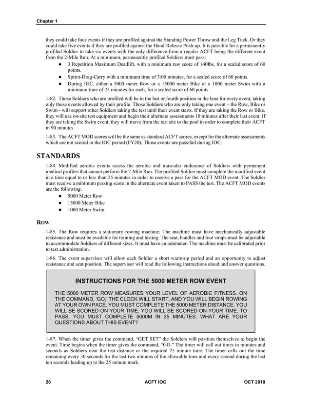 Acft ioc 201910 | PDF | Weightlifting | Sports