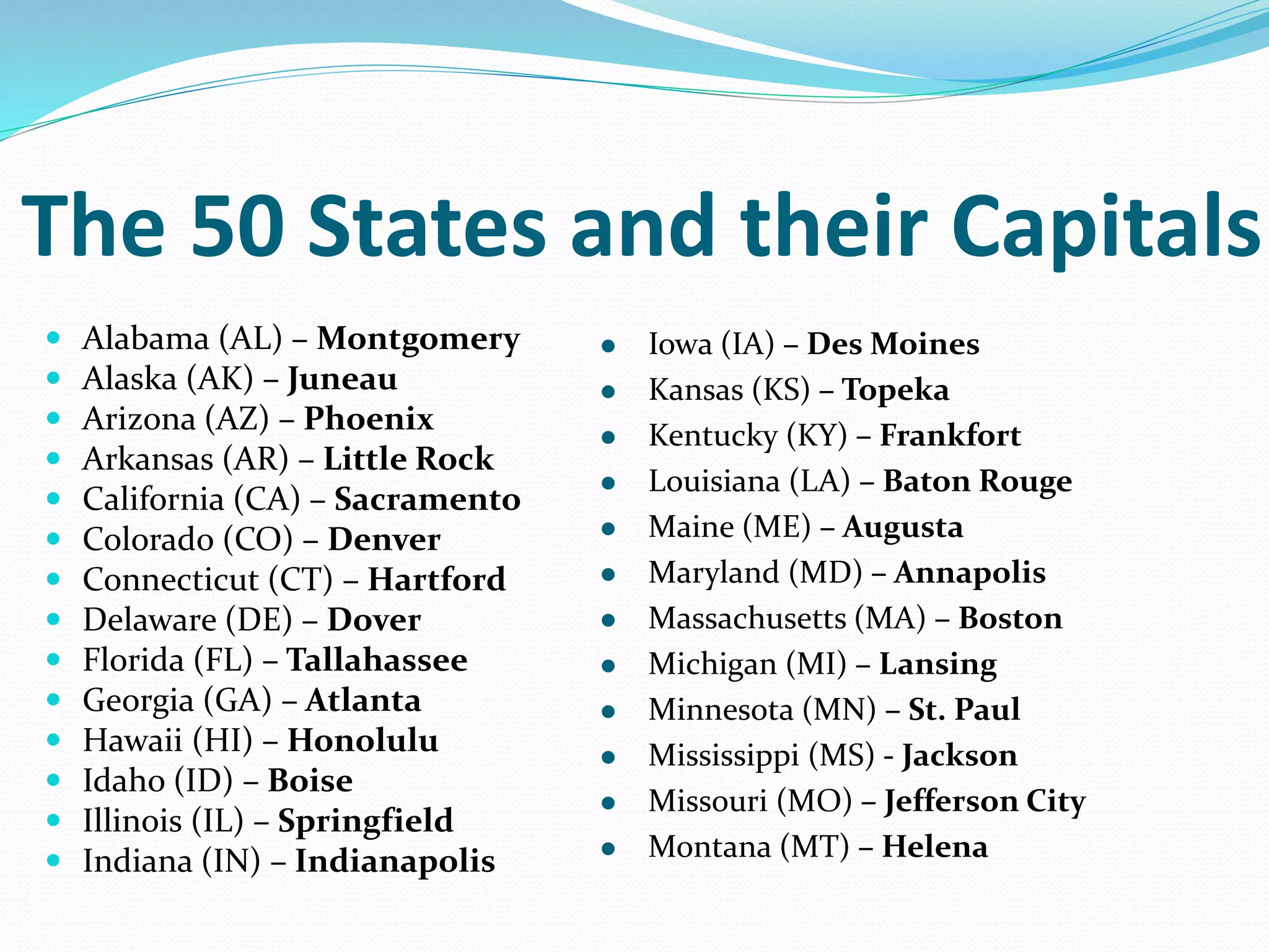 American Culture and Geography | PPTX