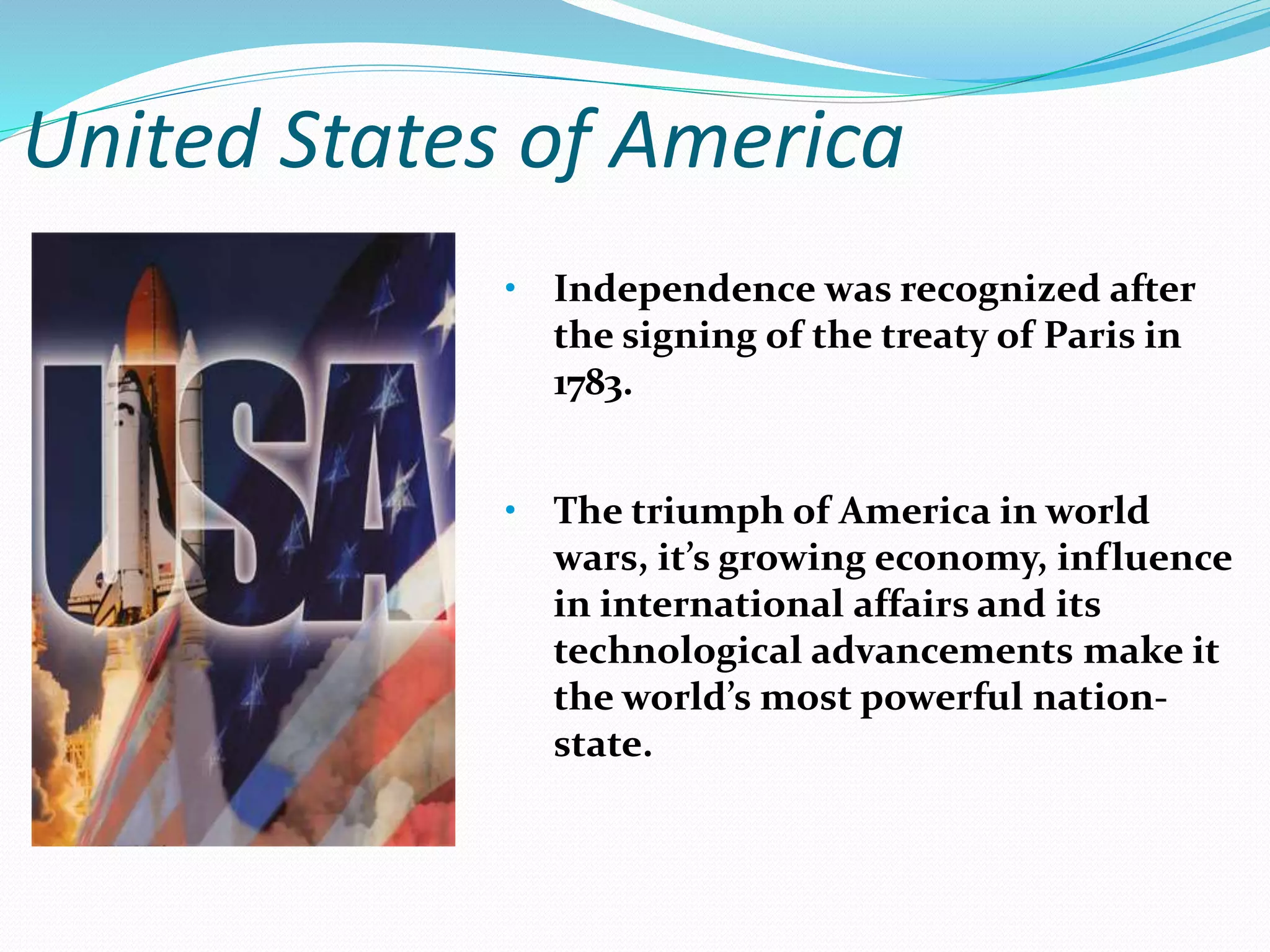 American Culture and Geography | PPTX