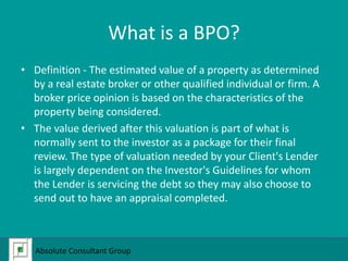 ACG -BPO - What do I need to know? | PPT