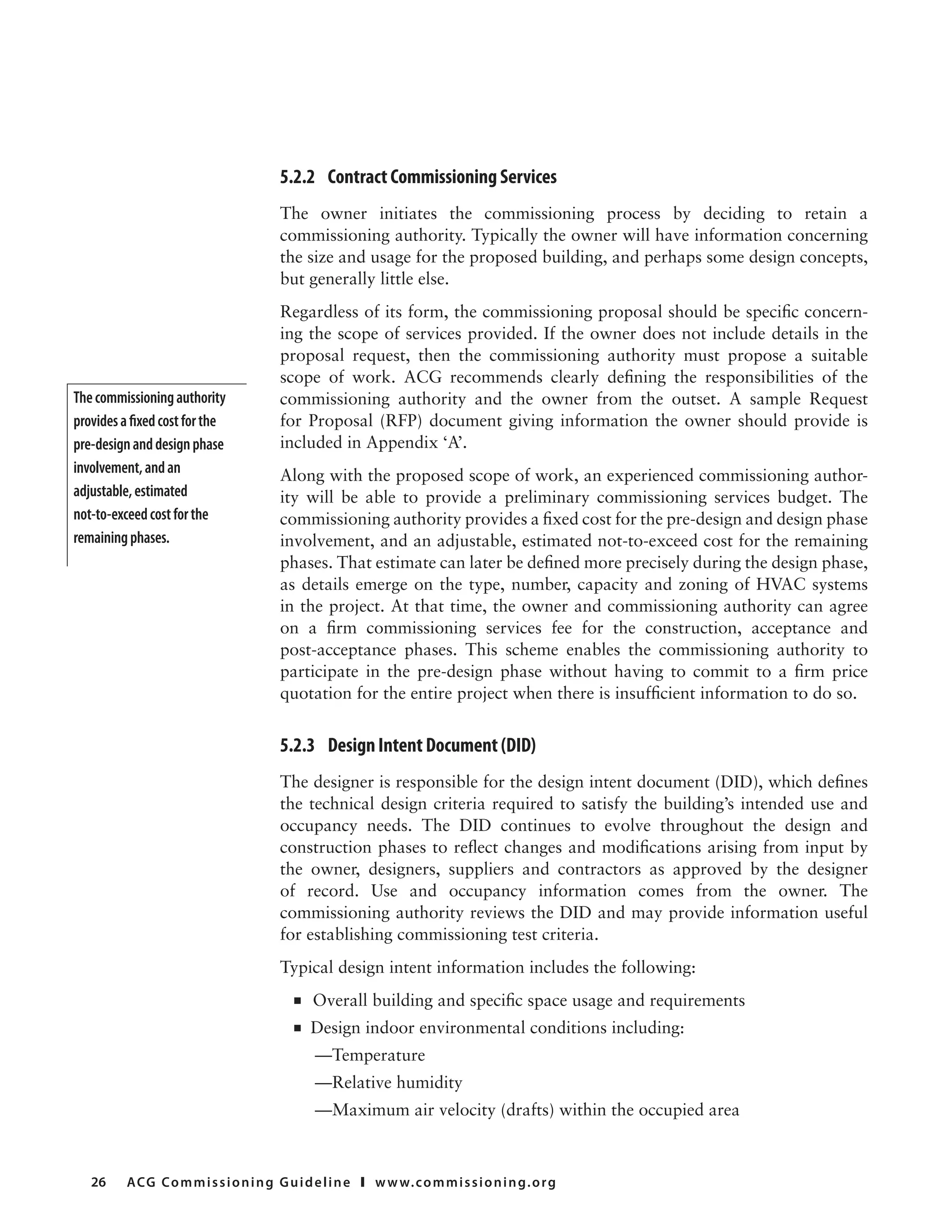 commissioning guideline | PDF