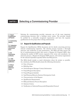 commissioning guideline | PDF