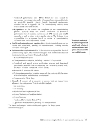 commissioning guideline | PDF