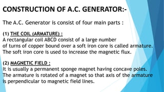 AC GENERATOR | PPTX | Radio Control | Hobbies & Interests