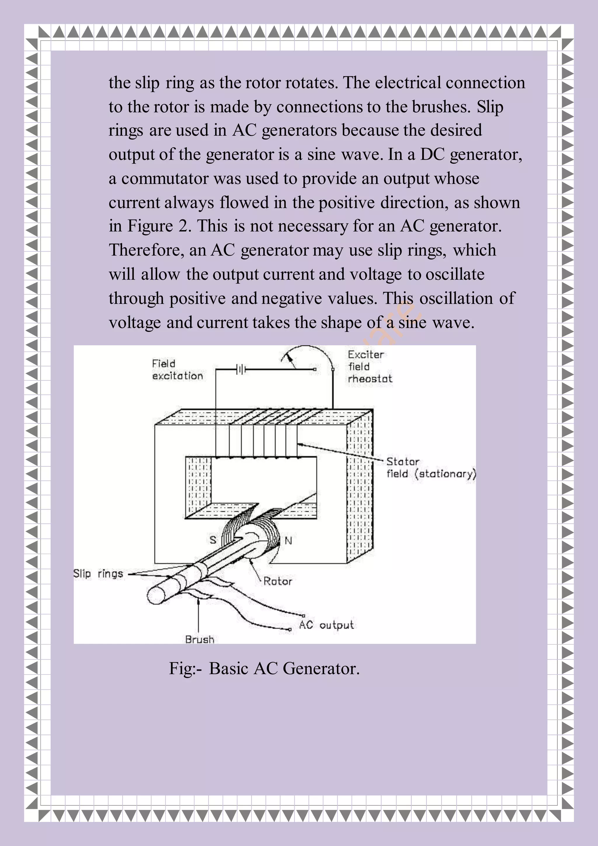 Ac generator | DOCX