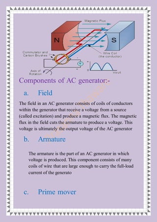 Ac generator | DOCX