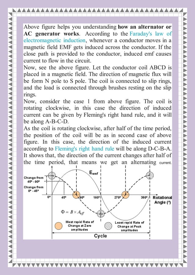 Ac generator | DOCX | Physics | Science