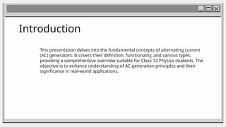 AC Generator Class 12 Physics Project.pptx