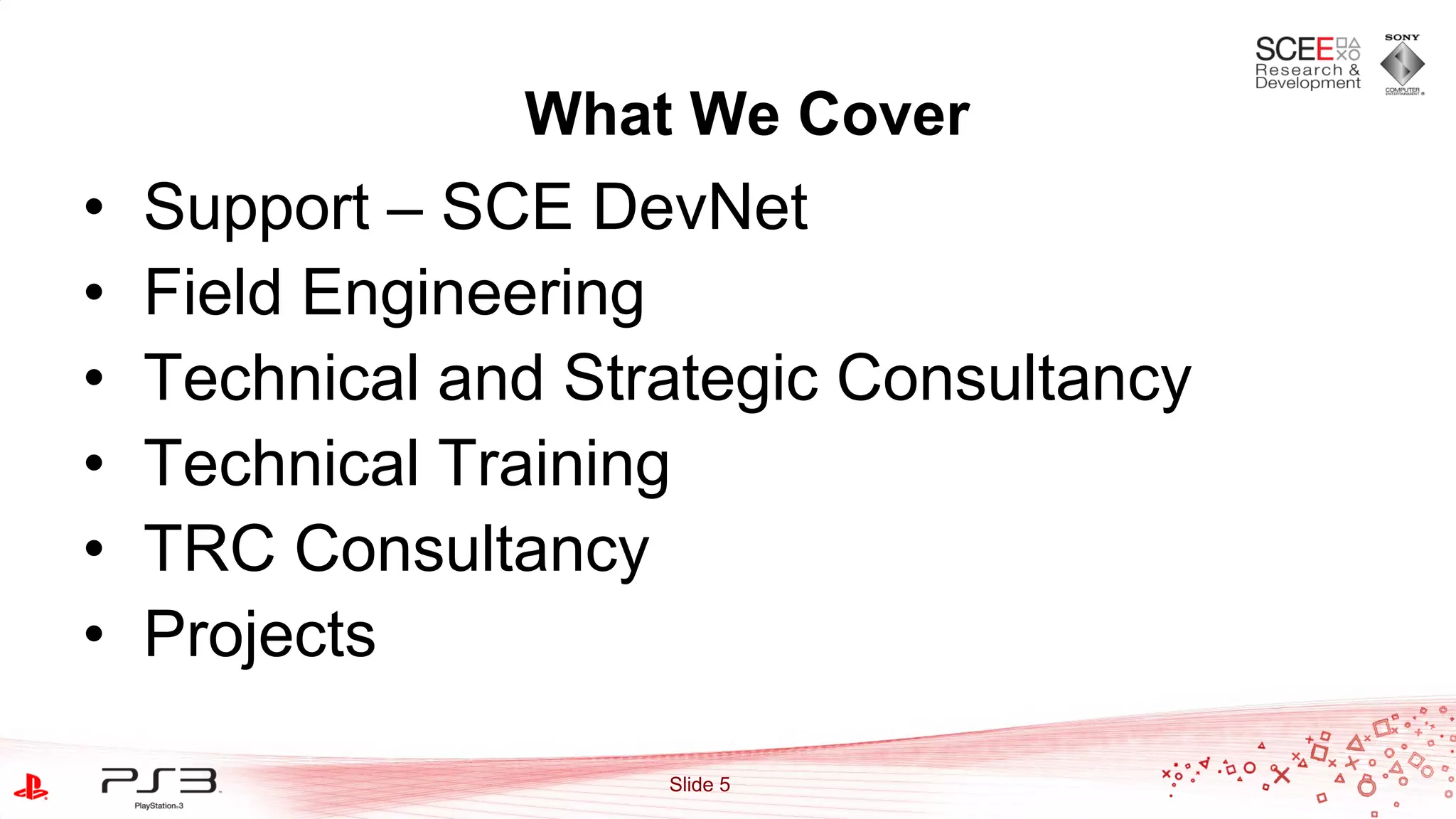 Sony Computer Entertainment Europe Research & Development Division | PPT