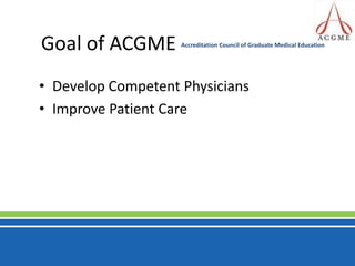 Acgme action plan | PPT