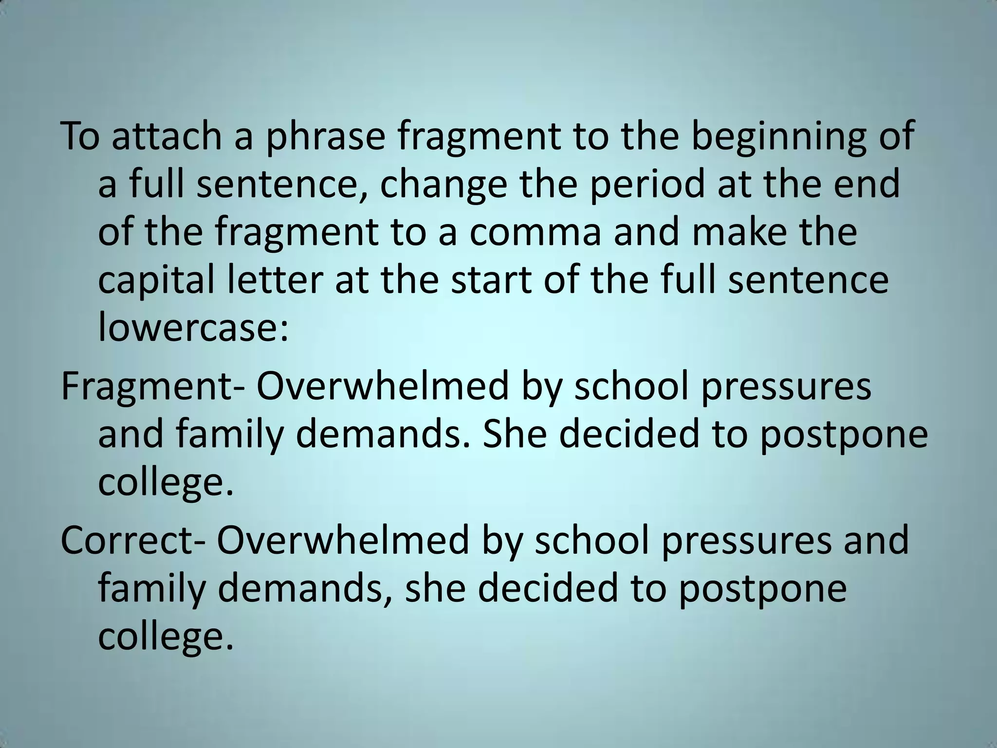 Ac grammar week 1 | PPTX