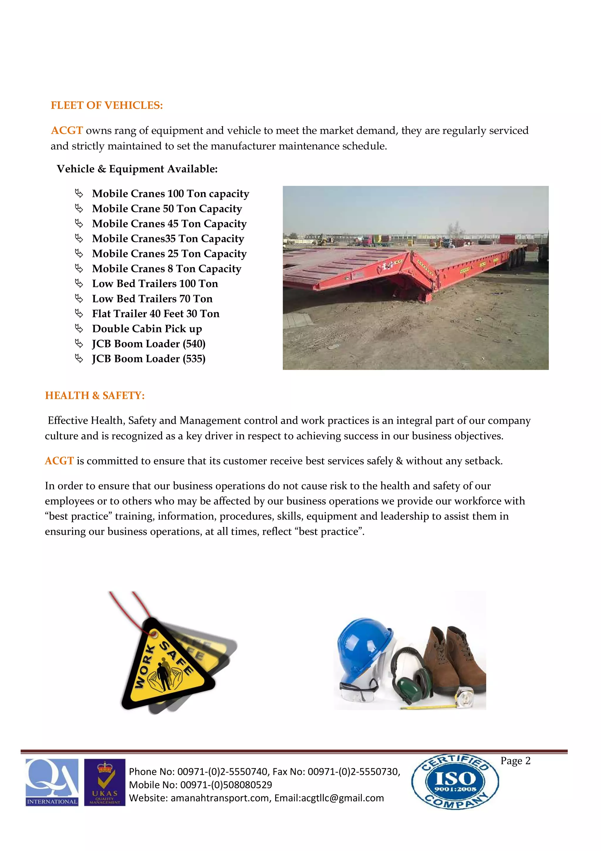 ACGT company profile | PDF