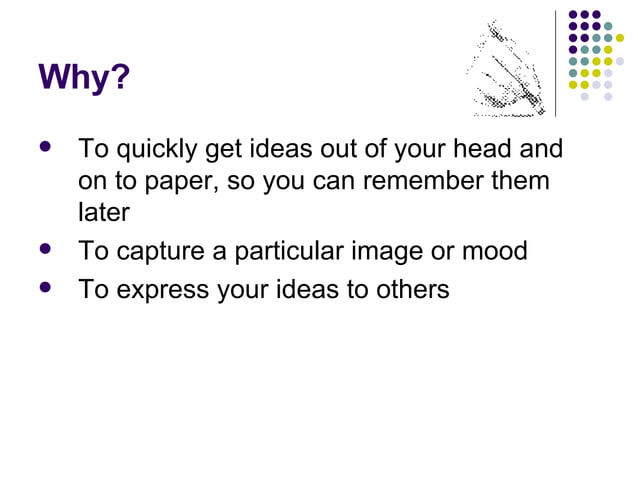 Ach 111 Intro To Sketching Techniques | PPT