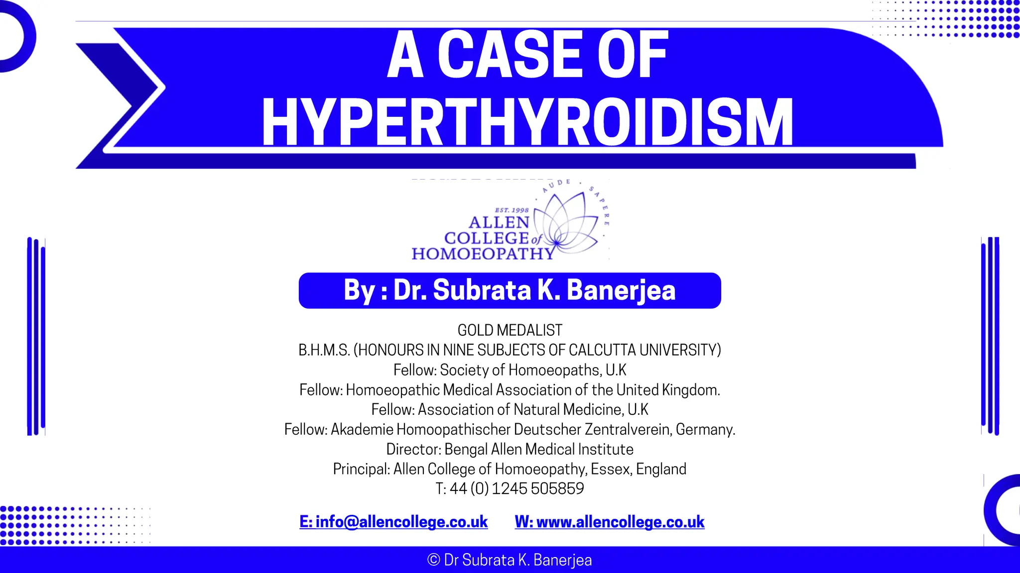ACH - CURED CASE PPT - E010-HYPERTHYROIDISM-BKM.pptx