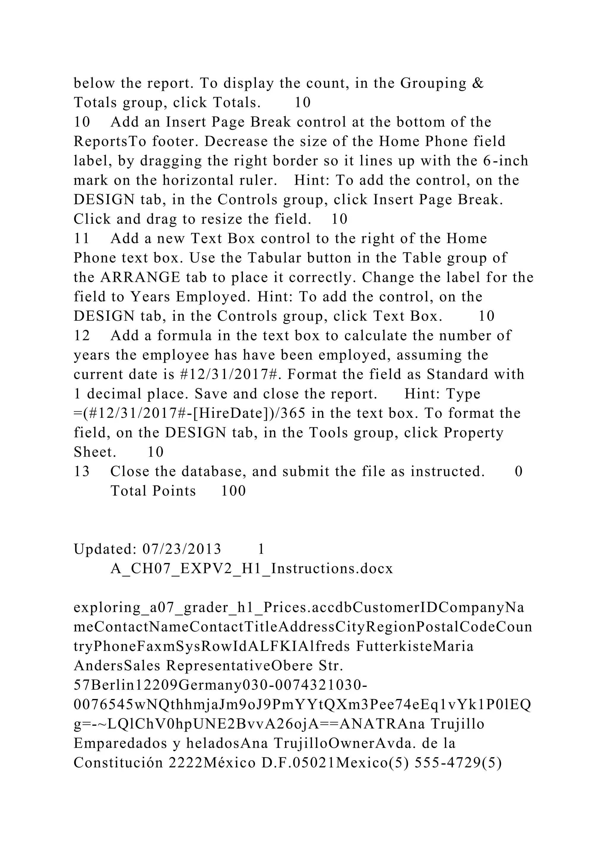 A_CH07_EXPV2_H1_Instructions.docxOffice 2013 – myitlabgrader .docx ...