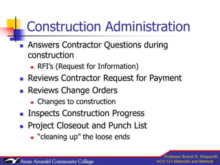 ACH 121 Lecture 02 (Arch. Basic Services ) | PPT