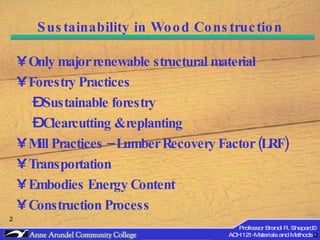 ACH 121 Lecture 07 (Wood) Part 1 | PPT