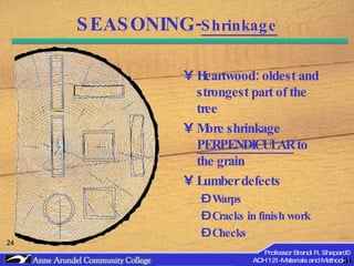 ACH 121 Lecture 07 (Wood) Part 1 | PPT