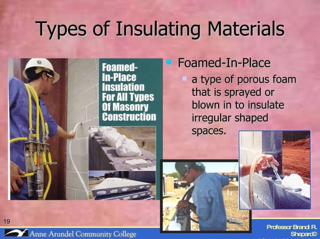 ACH 121 Lecture 11b (Thermal & Moisture Protection) | PPT | Indoor ...
