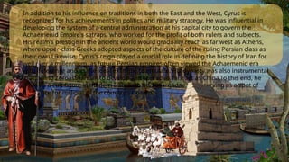 the achaemenid history from Cyrus till Darius III. | PPTX