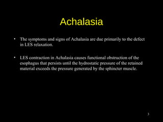 Achalasia | PPT