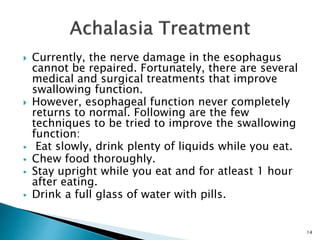 Achalasia | PPTX