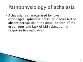 Achalasia | PPTX