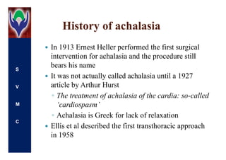 Achalasia cardia | PDF