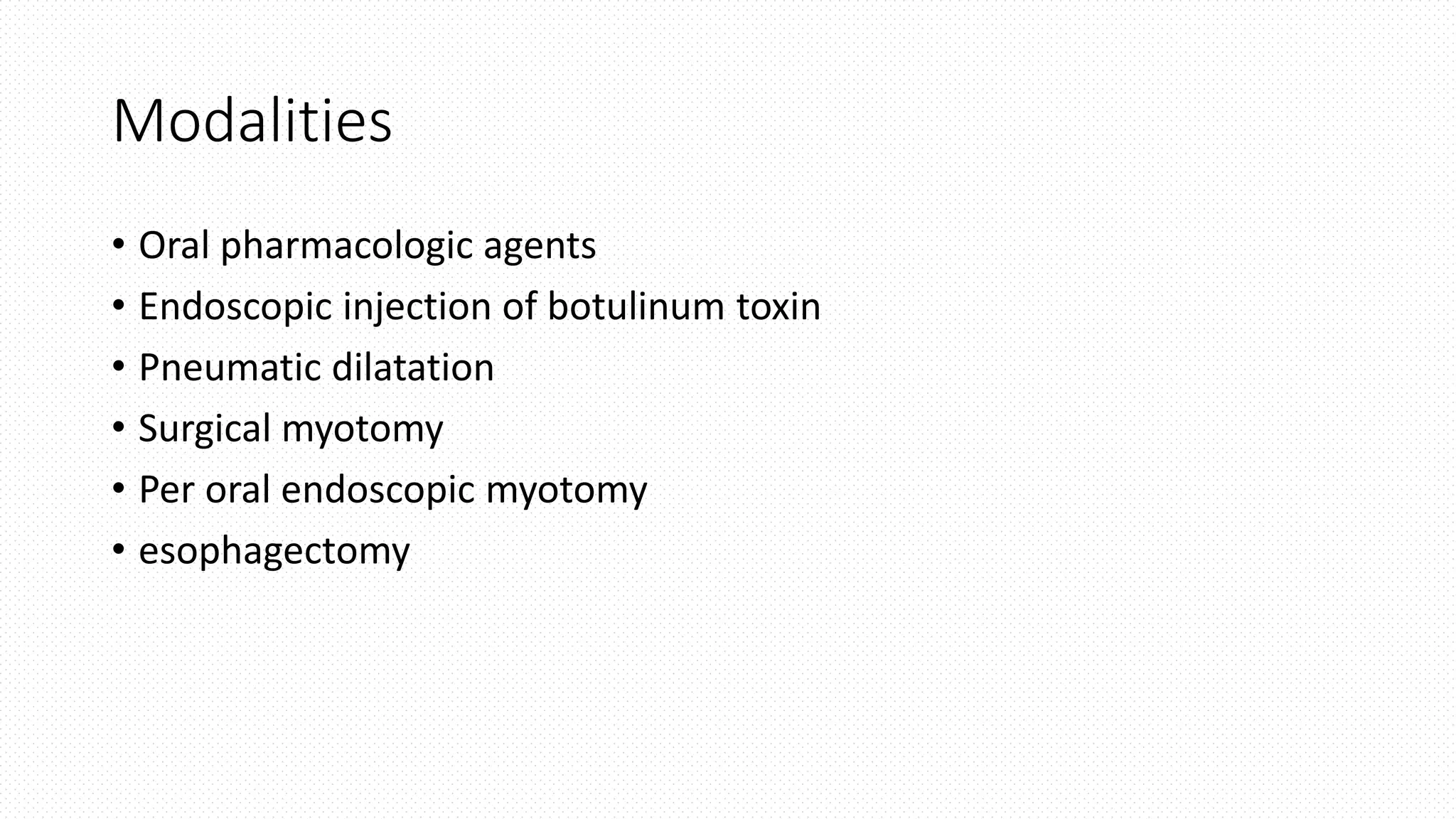 Achalasia management ay | PPTX