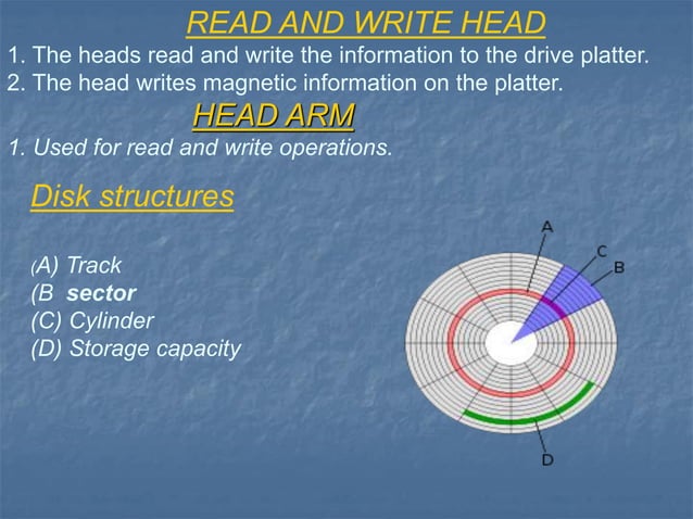 HARD DISK DRIVE ppt | PDF