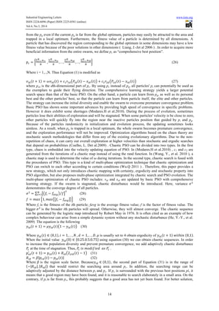 A chaotic particle swarm optimization (cpso) algorithm for solving optimal reactive power ...
