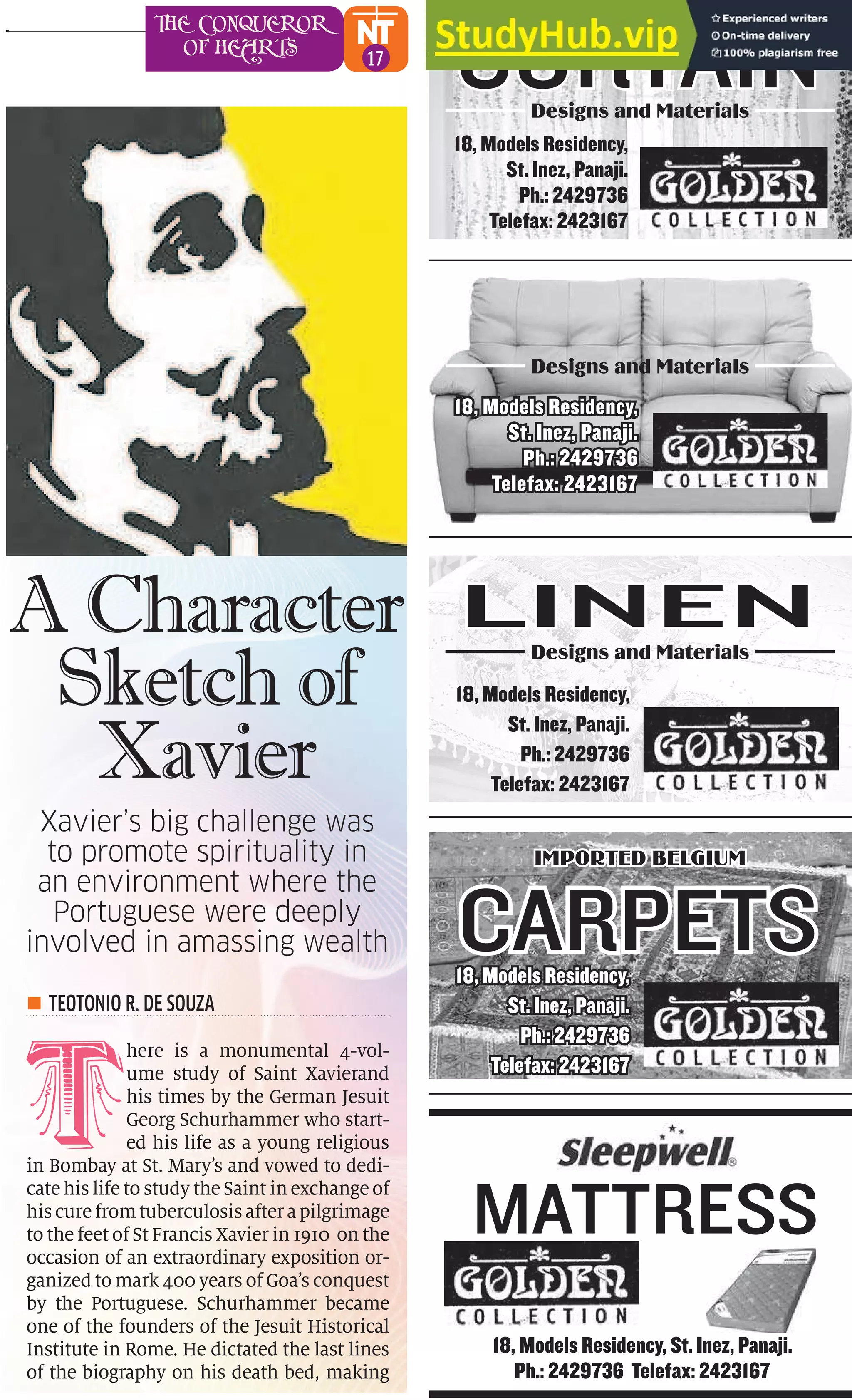 A Character Sketch of Xavier.pdf