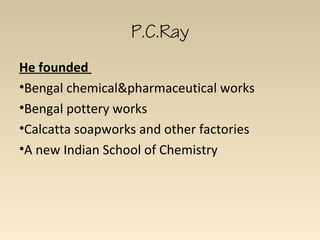 Acharya prafulla chandra ray | PPT