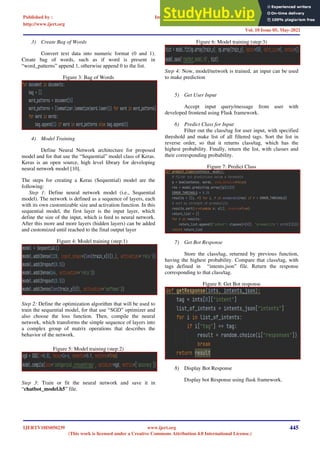 A Chatbot For Medical Purpose Using Deep Learning | PDF