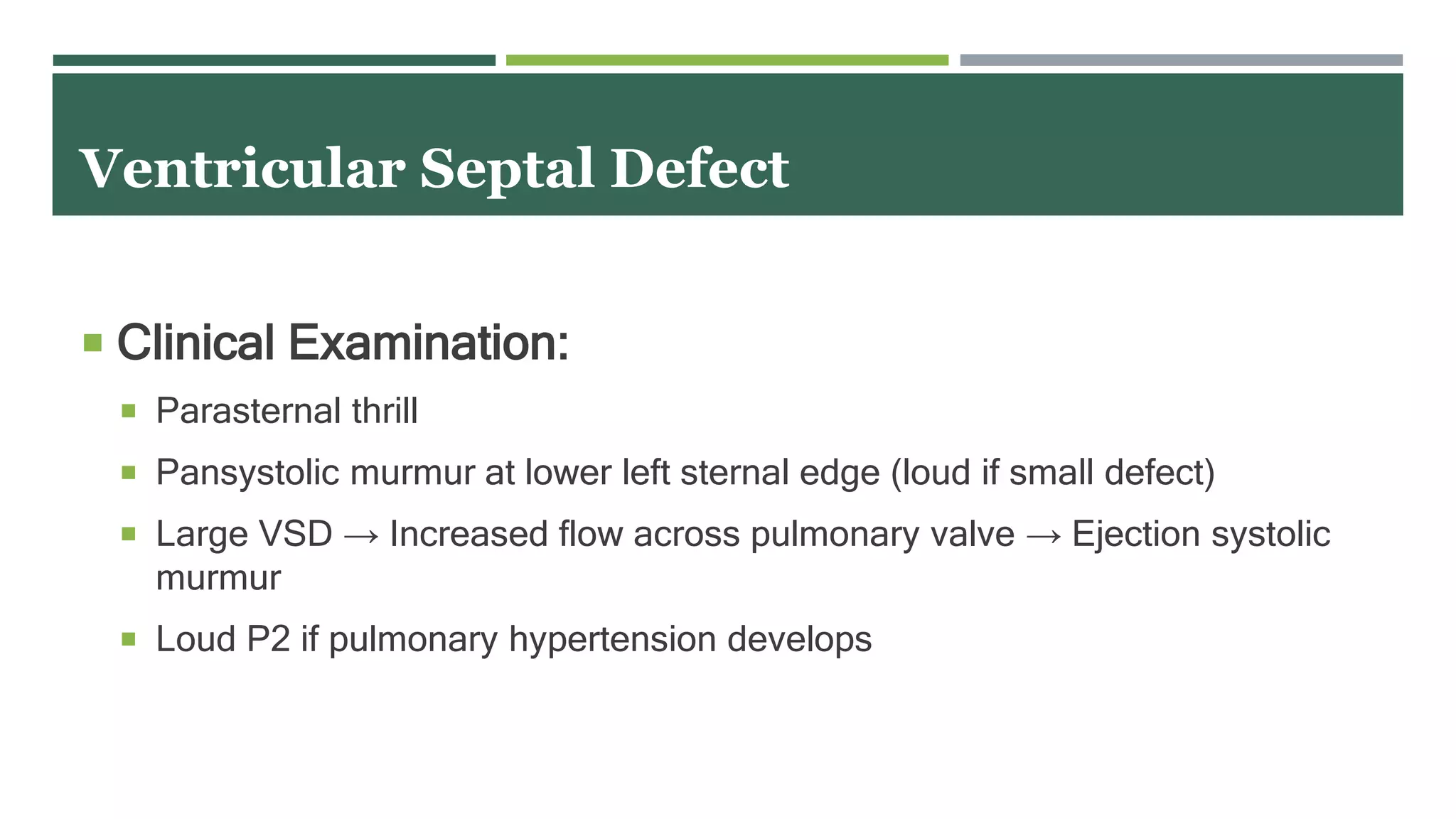 Acyanotic congenital heart disease | PPTX