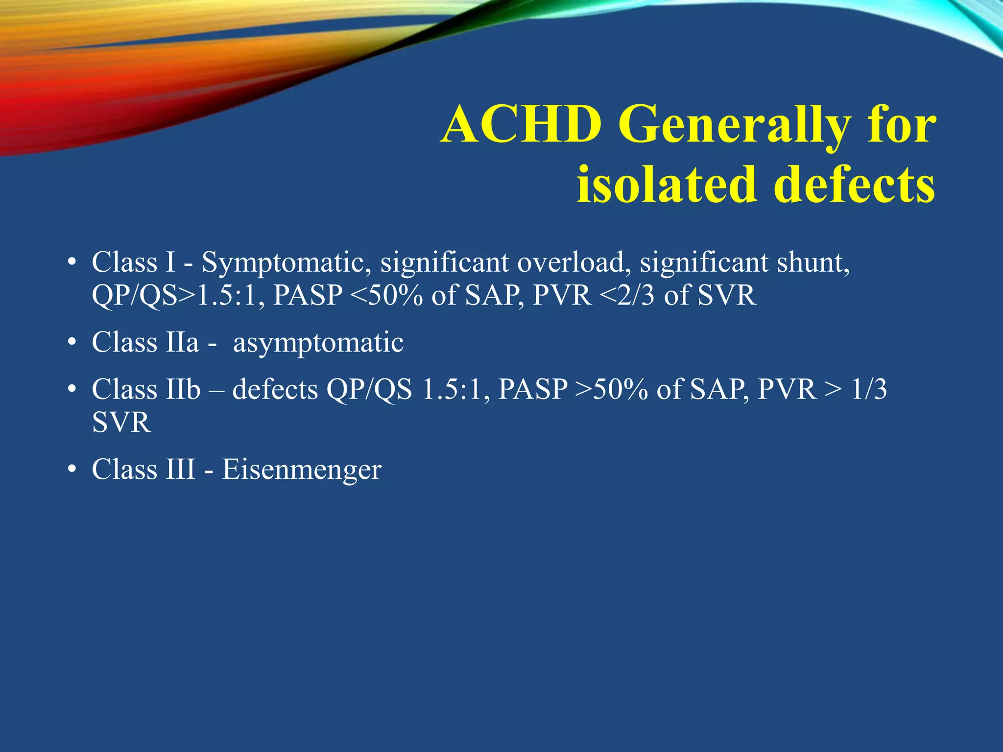 ACHD guidelines part I | PPT