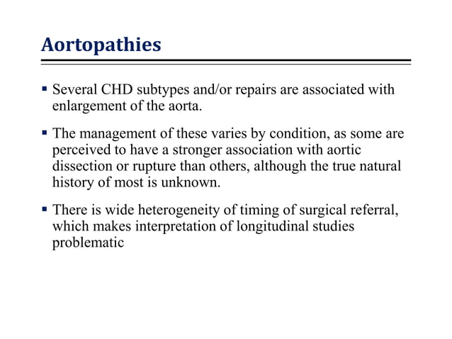 ACHD Guidelines part II | PPTX | Heart and Cardiovascular Diseases ...
