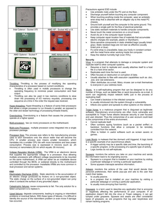 A+ cheat sheet | PDF