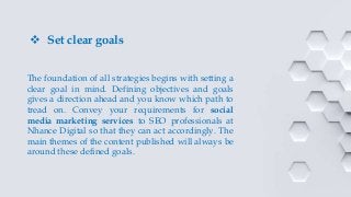 A Checklist for Social Media Marketing Strategies | PPT