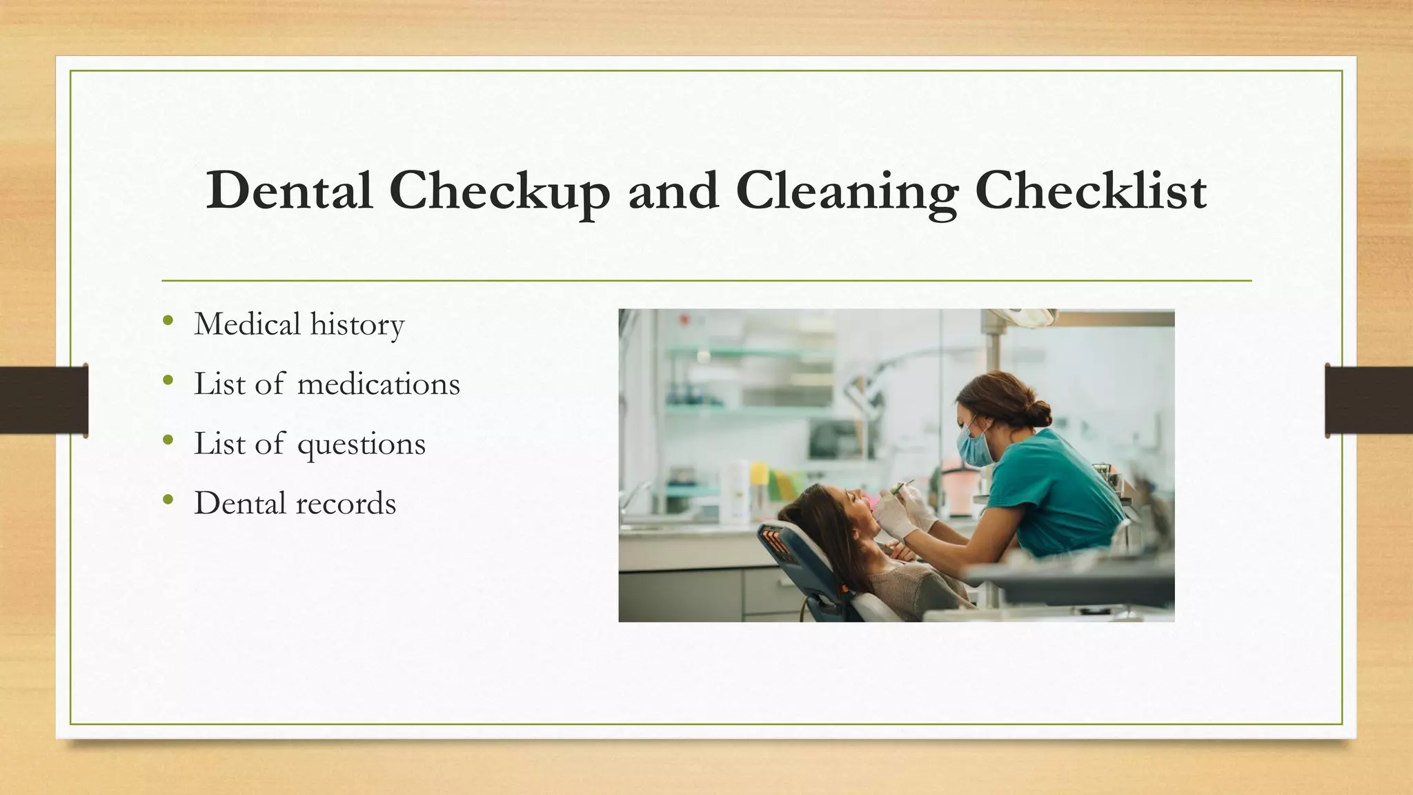 A Checklist for Your Next Dental Visit!.pdf