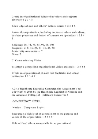 ACHE HEALTHCARE EXECUTIVE2018 COMPETENCIES ASSESSMENT TO.docx