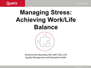 acheiving-work-life-balance.pptx it is a ppt for college level | PPT