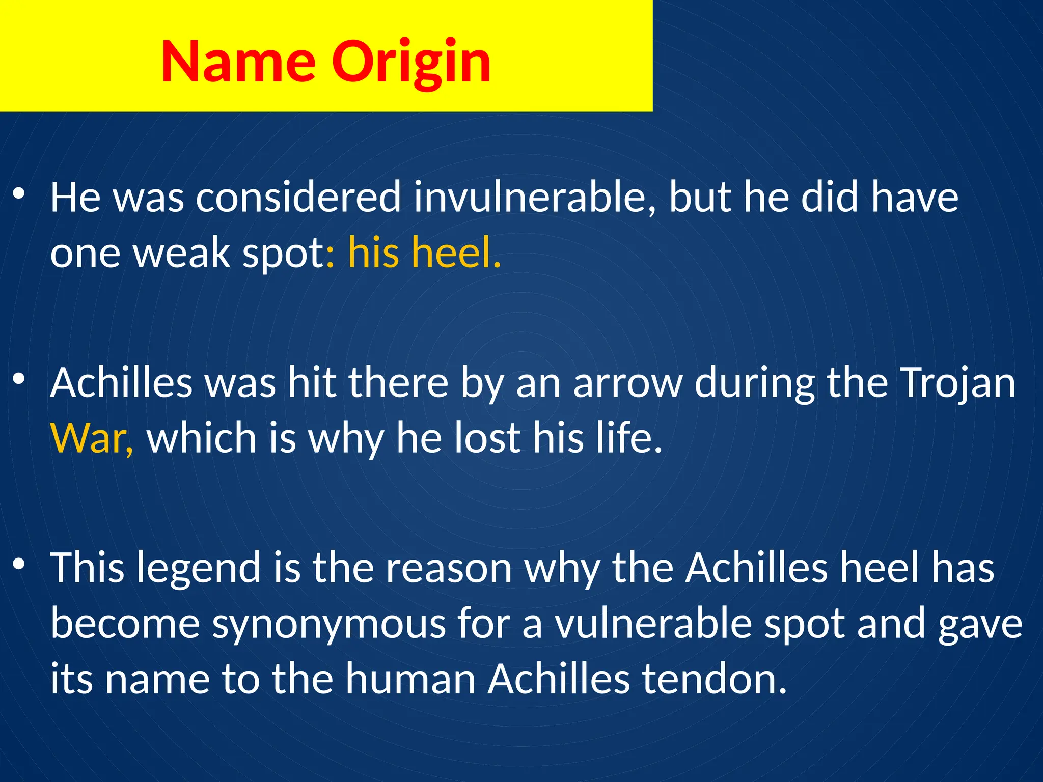 Achilles Tendon Injuries: Presentation and Management | PPTX