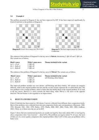 A Chess Composer Of Two-Move Mate Problems | PDF