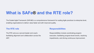 Achieve Mastery: SAFe® 6.0 Release Train Engineer (RTE) Certification ...