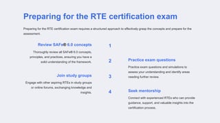 Achieve Mastery: SAFe® 6.0 Release Train Engineer (RTE) Certification ...