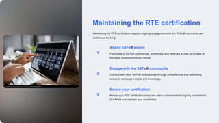 Achieve Mastery: SAFe® 6.0 Release Train Engineer (RTE) Certification ...