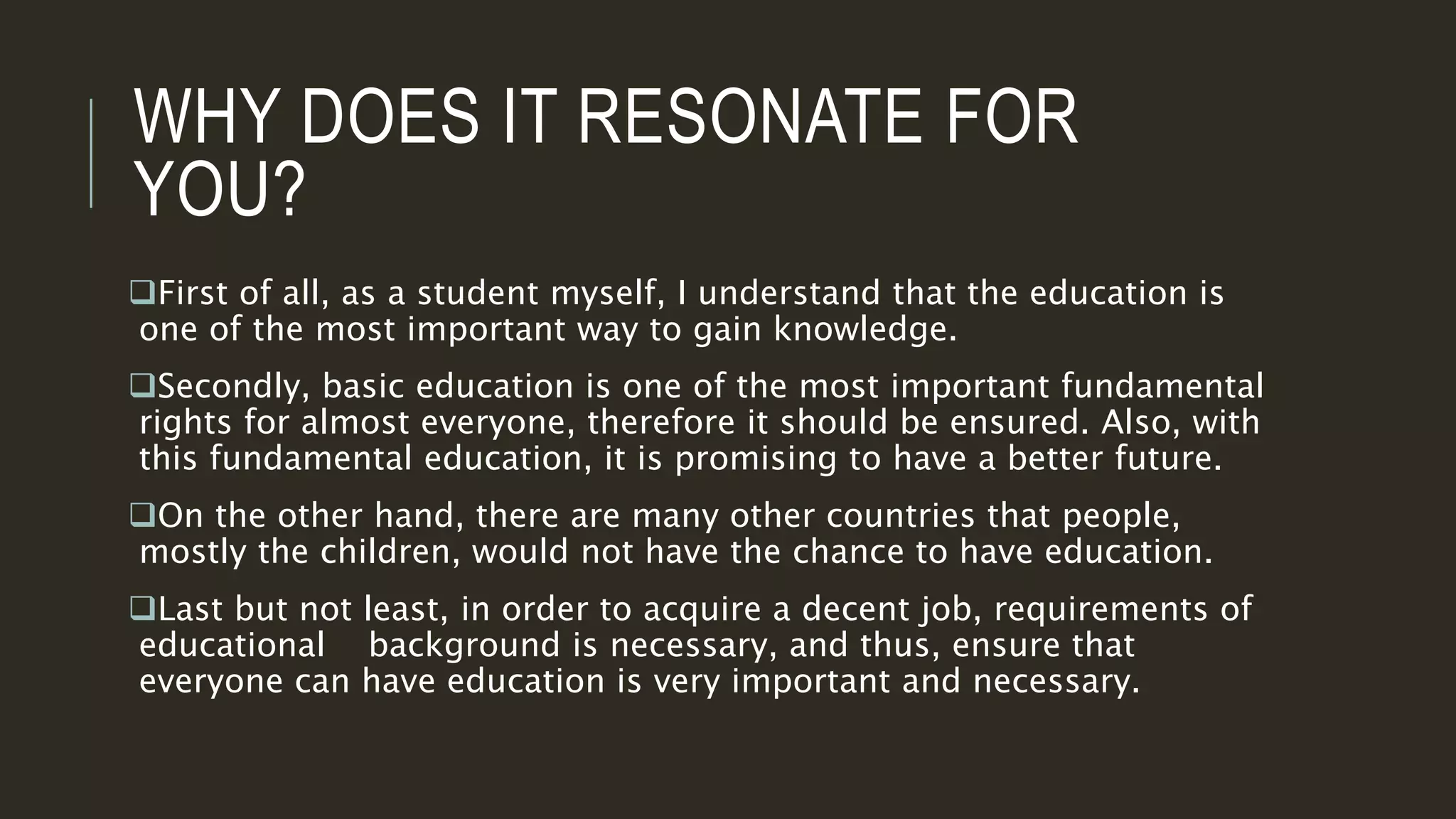 Achieve universal-primary-education | PPTX