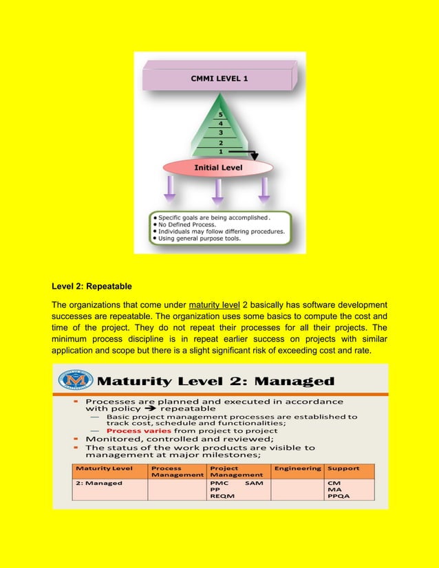 Achieve cmmi level 5 maturity | PDF