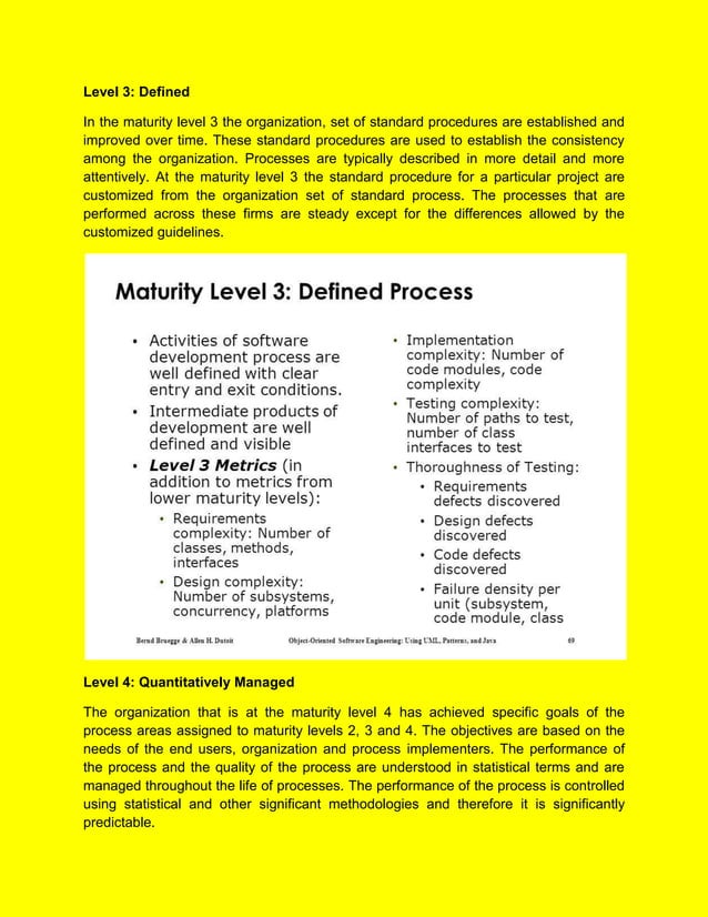 Achieve cmmi level 5 maturity | PDF